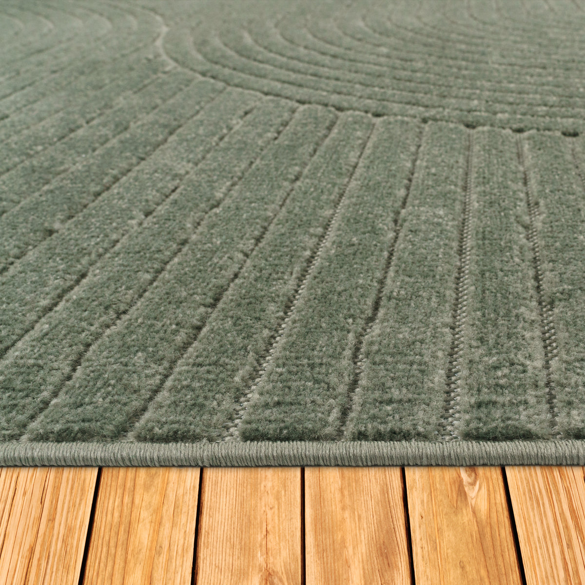 COTTON 233 GREEN – Paco Home Rugs