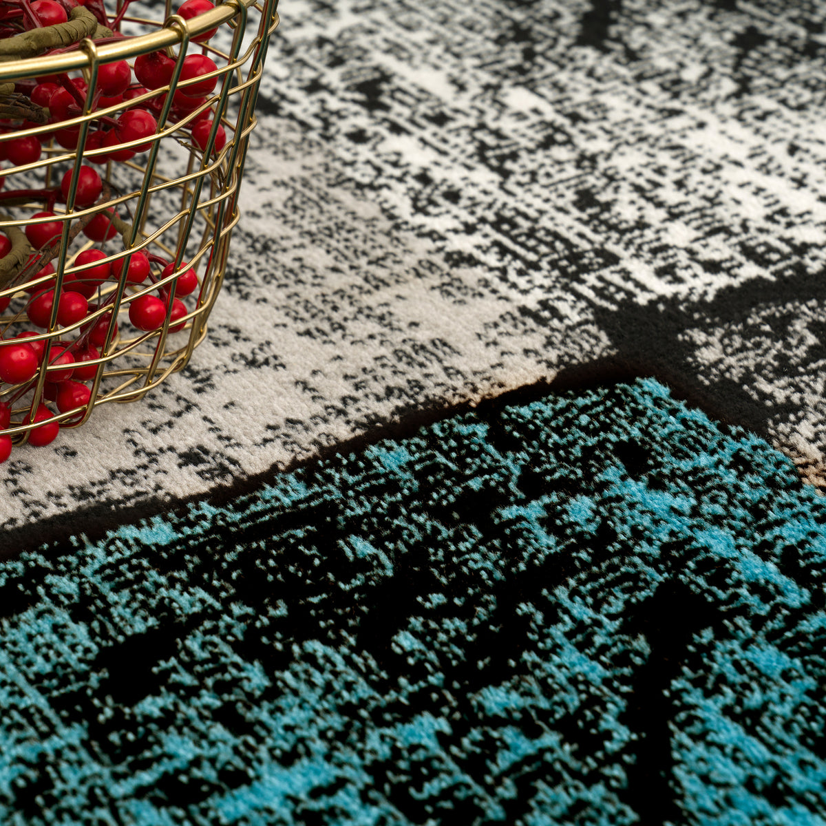 METRO 155 TURQUOISE – Paco Home Rugs