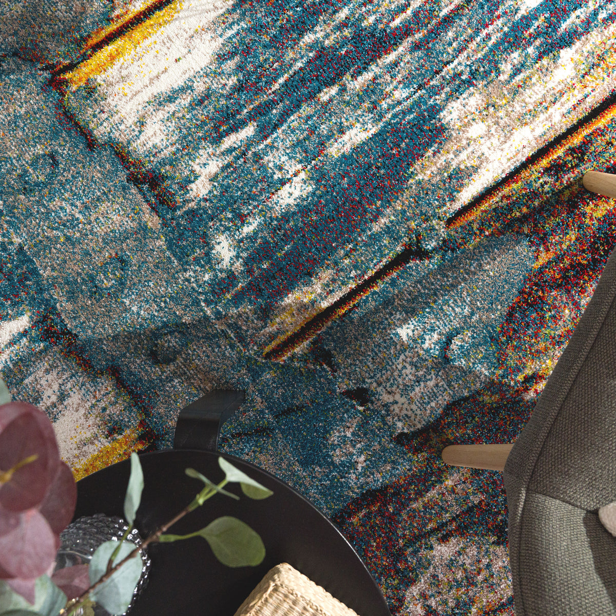 NATURA 851 MULTICOLORED – Paco Home Rugs