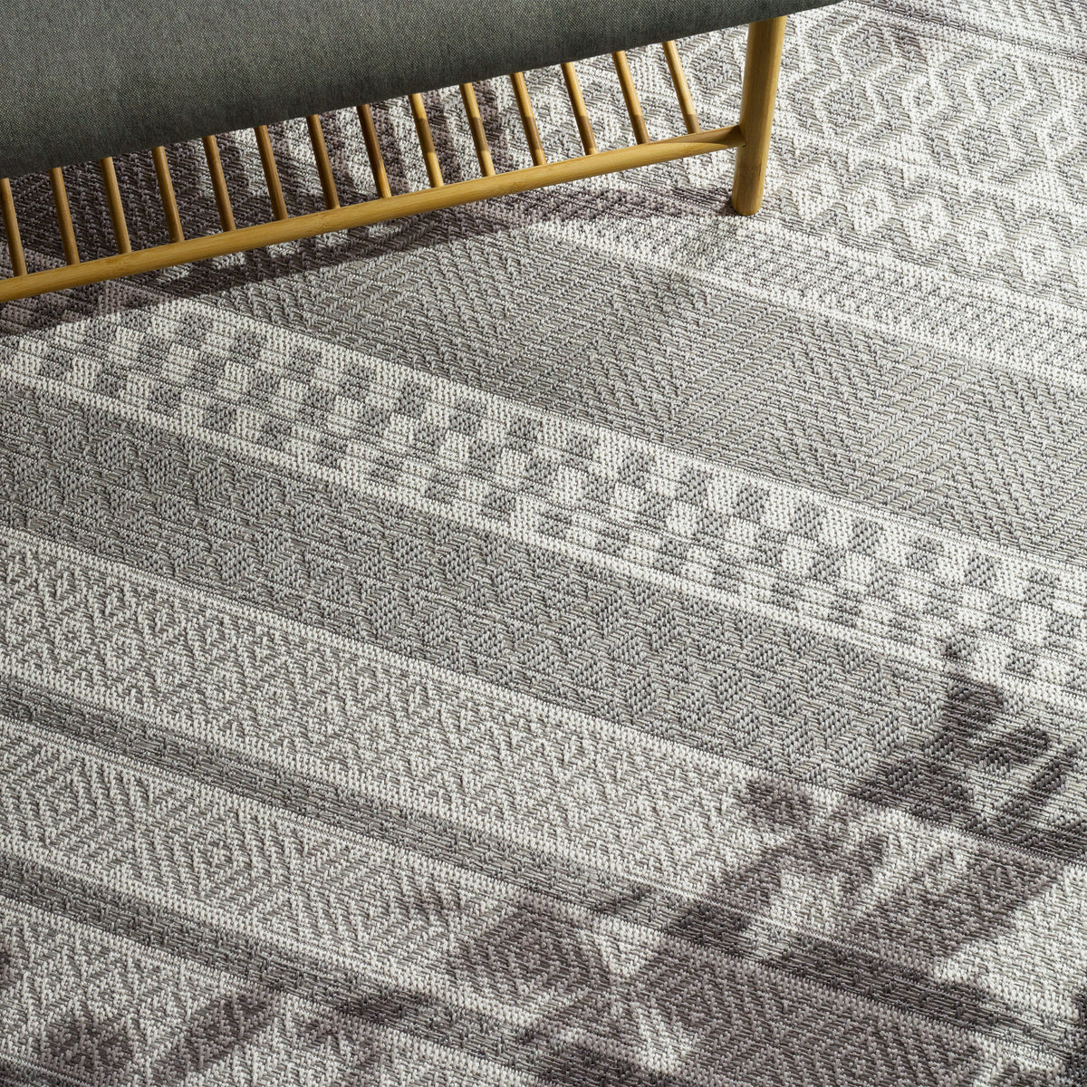 VERMONT 183 WHITE-GREY – Paco Home Rugs