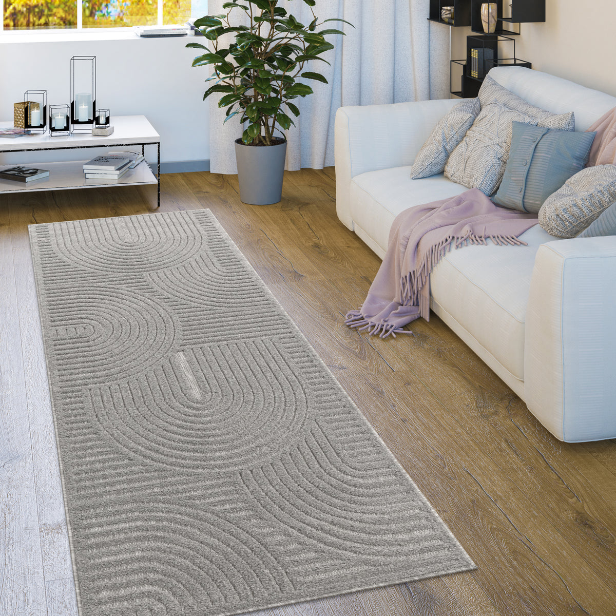 LIVORNO 674 GREY – Paco Home Rugs